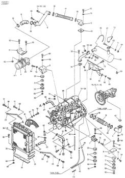 China 2452T369F2 RADIATOR,P. 311-03, Serial Range: YG0101--YG0256 Kobelco parts K907CLC, K907C for sale