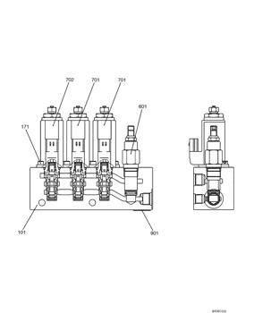 China YT35V00027F1 SOLENOID VALVE Kobelco parts 80CS, SK80CS-2, 70SR, SK70SR-2 for sale