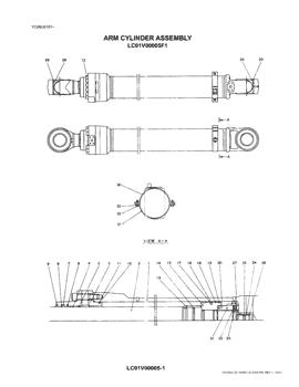 China LC01V00005S020 SHIM Kobelco parts SK350-8, SK330LC-6E, SK350-9, SK330LC for sale
