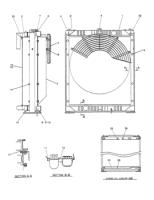 China 2452U405S2 OIL COOLER Kobelco parts K912LC, K912, SK300LC, MD320BLC for sale