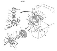 China 163231410 COVER, Start Serial: 16301- Kobelco parts LK650 for sale