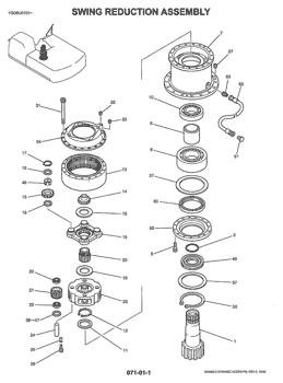 China 2418Z1449 OIL SEAL Kobelco parts SK480LC, SK480LC-6E for sale