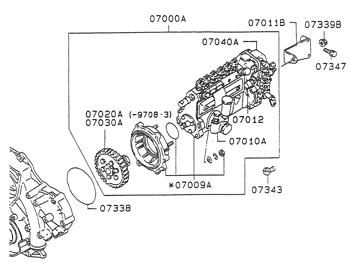 China VAME088960 FUEL INJECTION PUMP Kobelco parts SK200, SK200LC for sale