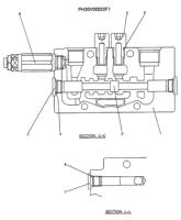 China PH30V00014S015 PLUG Kobelco parts SK45SR-2, 50SR-3, SD40SR, SK40SR, SK40SR-3, SK45SR for sale