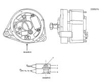 China 0785727 CYLINDER HEAD SCR Kobelco parts WLK25, WLK15 for sale