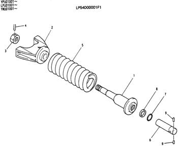 China LP54D01001P1 CYLINDER Kobelco parts SK135SR, SK135SR-1E, SK100, SK115DZ, SK135SRL, SK120, SK135SRL-1E, SK120LC, SK135SRLC, SK130, SK135SRLC-1E, SK130LC, SK100L, SK115SRDZ, SK115SRDZ-1E for sale