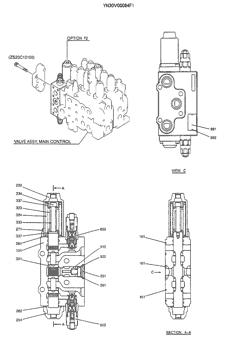 China YN30V00084F1 CONTROL VALVE Kobelco parts SK235SRLC-1E, SK235SR-1E, SK235SRNLC-1E, SK200LC-6ES, SK235SRLC-1ES, SK210LC-6E, SK235SR-1ES, SK235SRNLC-1ES, SK290LC-6E, SK200-6ES, SK250LC-6E for sale