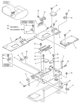 China LP22E00006F3 CONTROL Kobelco parts SK120, SK120LC for sale