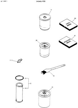 China 2446R346D1 FILTER Kobelco parts SK60, SK80CS-1E, 80MSR-1E, 70SR-1ES, 70SR-1E, 80MSR-1ES, 80MSR, 70SR, SK80CS for sale