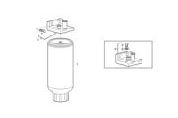 China 504332509 FILTER HEAD Kobelco parts F4GE9684B J605, F4GE9484D J601, F4GE9684E J615 for sale