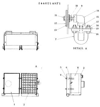 China 2446U150 ELEMENT Kobelco parts LK1500A, LK1500/A for sale
