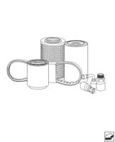 China 47364243 FILTER Kobelco parts F4HFE6131 B003 for sale