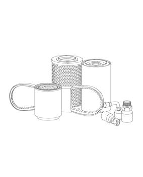 China 84273562 FILTER Kobelco parts F4GE9684E J615 for sale