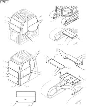 China ZL11M02708 LABEL Kobelco parts 230SR-3, SK485-8, SK210-8, 260SR-3, SK485LC-9, SK235SR-2, SK850, ED195-8, SK210-9, 140SR, OFFSET BOOM, 70SR, SK235SRLC-2, SK210LC-8, SK140SRLC, SK260-9, ED150, SK260, 80CS, SK350-9, SK170 ACERA M-9, S... for sale