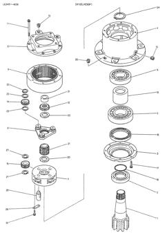 China 2401N406 SHAFT Kobelco parts K903B for sale