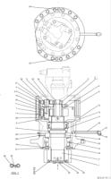 China LC32W01020P1 SHAFT Kobelco parts SK350-8, SK350-9 for sale