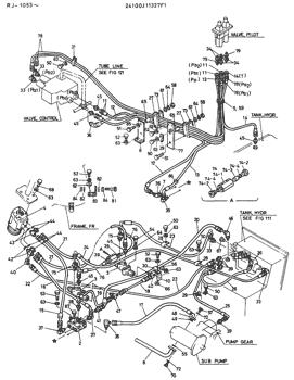 China 24100J11327F1 HYD LINES, PILOT Kobelco parts LK850 for sale
