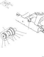 China PW64D01017F1 ROLLER ASSY. Kobelco parts 35SR-5 PX15-20658, 27SR, 30SR-2, 27SR BTW, 30SR ACERA, 35SR-2, 35SR, 27SR-3, 27SR-3 PV11, 30SR-3, SK27SR-3 PV10, 35SR-3 PV11, 35SR-3 PX12, 35SR-3 PX13, 35SR-3 PX14, 30SR-5, 35SR-5, 30SR for sale