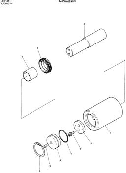China 24100N6291F1 ROLLER, TRACK Kobelco parts SK60 for sale