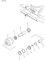 China YN64D01022F1 ROLLER Kobelco parts SK235SR-1E, SK200LC-6, SK200LC-6ES, SK235SR-1ES, SK200SR, SK235SRLC, SK200SR-1S, SK235SRLC-1E, SK200SRLC, SK200SRLC-1S, SK210LC, SK235SRLC-1ES, SK210LC-6E, SK235SRNLC-1E, SK250LC, SK250LC-6E, ED150, S... for sale