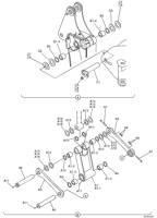 China YX12B01016P1 LINK Kobelco parts 140SR-3, OFFSET BOOM, SK260-9, SK140SRLC, SK260, SK250LC, SK250LC-6E for sale