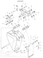 China 2406J161F1 LINK, BUCKET Kobelco parts K904E, SK04L-2, K904EL, SK04-2 for sale