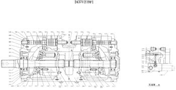 China 2437U219S157 SPRING Kobelco parts SK480LC, SK480LC-6E, SK485-8, SK16-N2, SK300, SK16LC-N2, SK400, SK400LC, SK300LC, SK330, SK330LC, K916, K916LC, SK300-2, MD450BLC, SK300LC-2 for sale