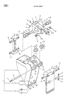 China 2406J160F1 LINK,BUCKET Kobelco parts K905ALC, K905A for sale