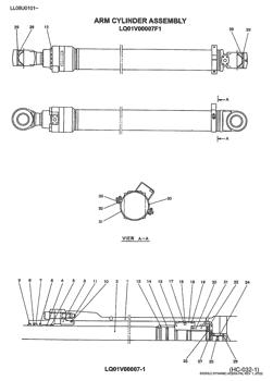 China LQ01V00007S021 NUT Kobelco parts SK250LC, SK330LC-6E, SK290LC, SK330LC for sale