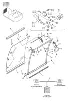 China YN02C01563P2 GLASS Kobelco parts SK200LC-6ES, SK200-6ES for sale