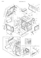 China 24278421 GLASS Kobelco parts K905, K905LC for sale