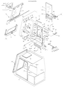 China 24100J6512S151 GLASS Kobelco parts K905LC, K909LC, MD140BLC, MD200BLC, K907LC, K904L, K904, K905 for sale