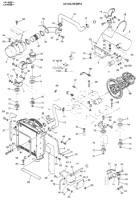 China 2427U203P3 RADIATOR SUB-TANK Kobelco parts K905LC for sale