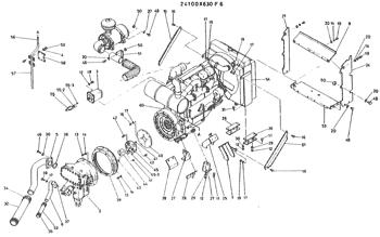 China 2452U101FI RADIATOR ASSY Kobelco parts K935 for sale