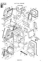China 2427R1177 GLASS Kobelco parts SK300, SK300LC for sale