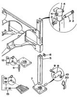 China 1752792M2 CLAMP Kobelco parts 700, 900, 800 for sale