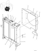 China YB05P00019S001 RADIATOR Kobelco parts SK235SR-2, SK215SRLC, SK235SR-1E, SK235SRLC-2 for sale