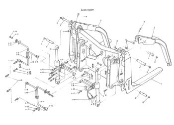 China 2406J136D1 CLAMP Kobelco parts LK300A for sale