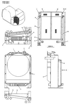 China YY05P00004R100 RADIATOR Kobelco parts SK135SR, SK135SRLC-1E, SK135SR-1E, ED150, SK115SRDZ-1E, ED150-1E, SK115SRDZ, SK135SRL-1E, SK135SRLC for sale
