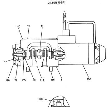 China 2436R793F1 SOLENOID VALVE Kobelco parts LK850, LK600A for sale