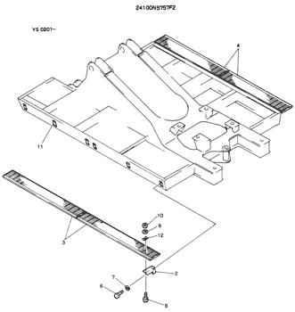 China 2406Z319 CLIP Kobelco parts MD450BLC, K916, K916LC for sale