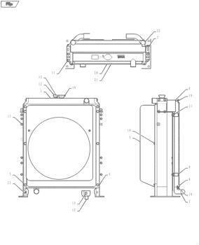 China YN05P00035S002 OIL COOLER Kobelco parts SK200LC-6ES, ED190LC-6E, SK210LC-6E, SK160LC-6E, SK200-6ES for sale