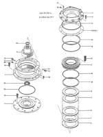 China 2436U1047S14 OIL-SEAL Kobelco parts for sale
