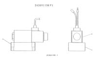 China 2436U1196F1 SOLENOID VALVE Kobelco parts K903, K903C for sale