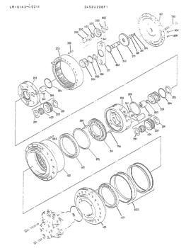 China 24014R2 KIT, DRUM CONSISTS OF ITEM 102,203,286 Kobelco parts for sale