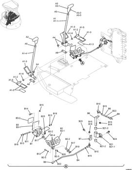 China PW55M01031P1 BALL JOINT Kobelco parts 17SR-3, 27SR-5, 35SR-5 PX15-20658, SK17SR-3, 30SR-5, 50SR, 27SR, SK55SRX, 35SR-5, 50SR-5, 30SR for sale