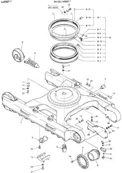 China 24100J11675F4 GEAR REDUCTION UNIT Kobelco parts SK250, SK220LC, SK250LC, SK220, MD240C for sale