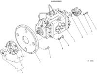 China 24100N2039F1 PUMP ASSY, CONNECT, CONSISTS OF REF. 1 TO 10 Kobelco parts K905 for sale