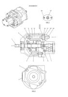 China PH10V00011F1 PUMP Kobelco parts 50SR, 50SR-5, SK55SRX, SK40SR-3, 50SR-3 for sale