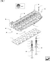 China 2830704 CYLINDER HEAD GASKET,1.25mm Thk Kobelco parts F4HFE613T A004, F4HFE613T A005, F4HFE613F A001, SK210-9, F4HFE613F E002, F4HFE613F E003, F4HFE613U A005, F4HFE613U A006, F4HFE613V A003, F4HFE613Y A005, F4HFE613P A003, F4HFE613Z A005, F4HFE613P A004,.. for sale